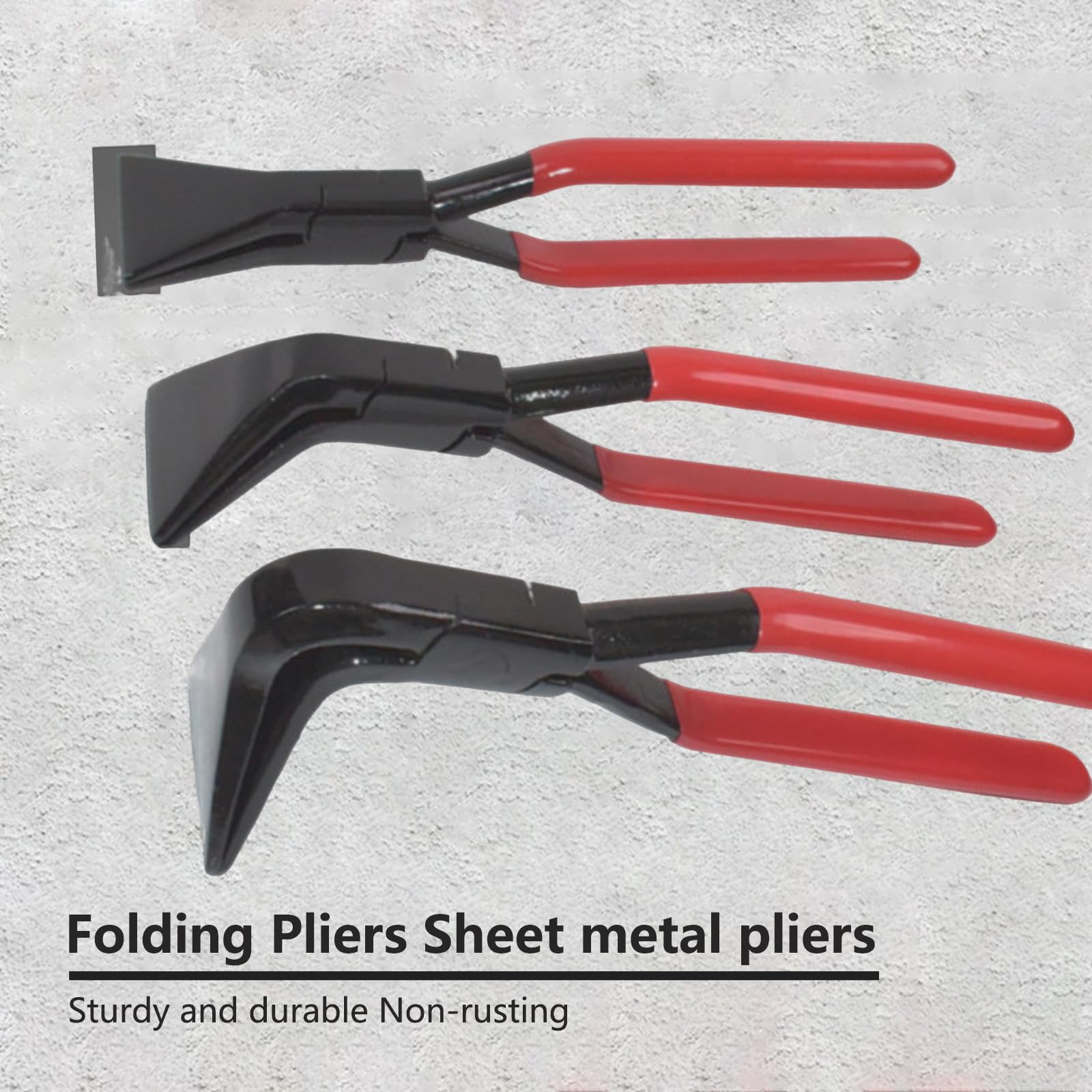 Snapklik.com : HUATOL 3-Piece Hand Seamers Sheet Metal Tools Set, Metal ...