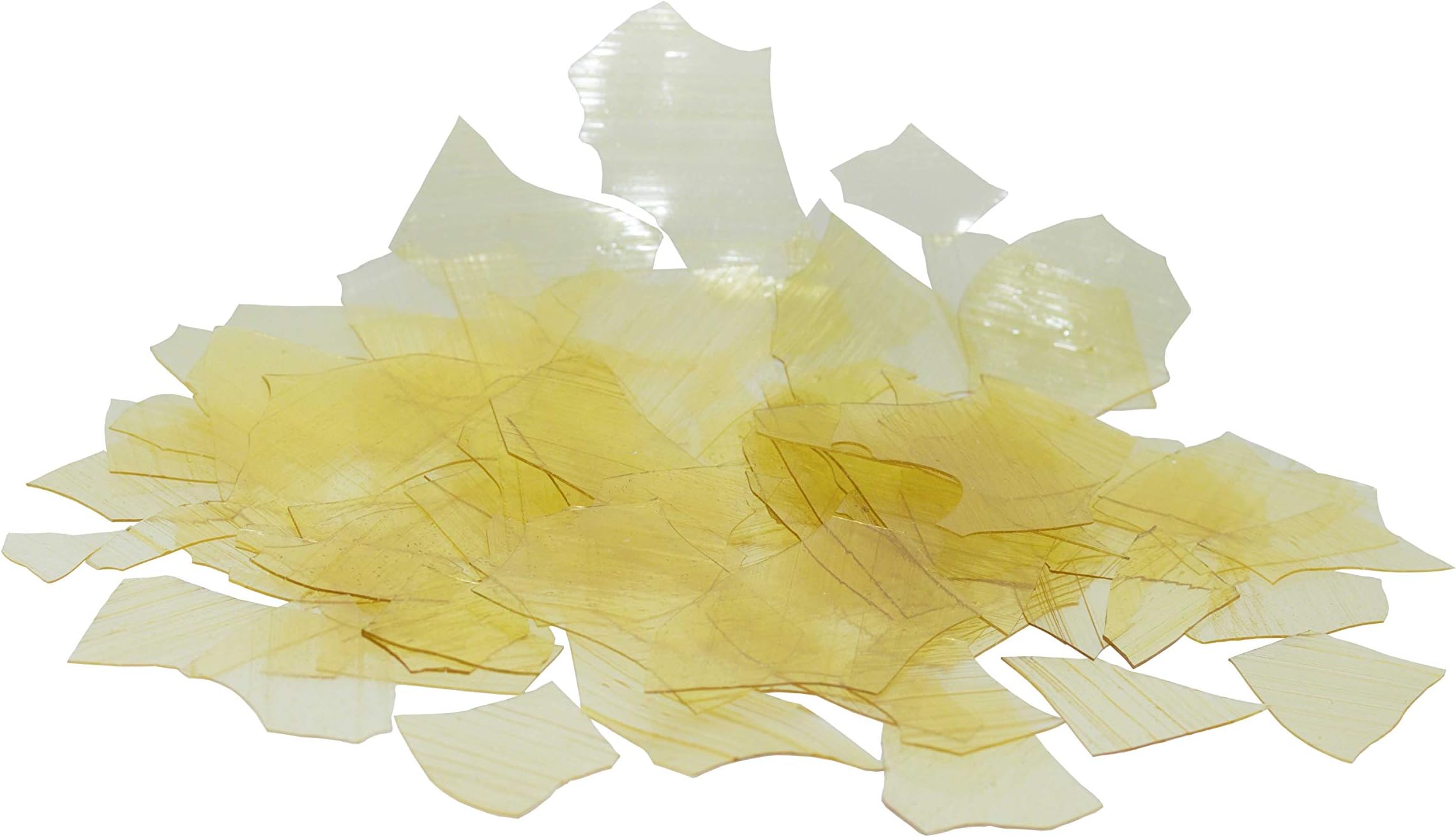 Dewaxed Orange Shellac Flakes. (Orange, 2 oz) - Amazon.com