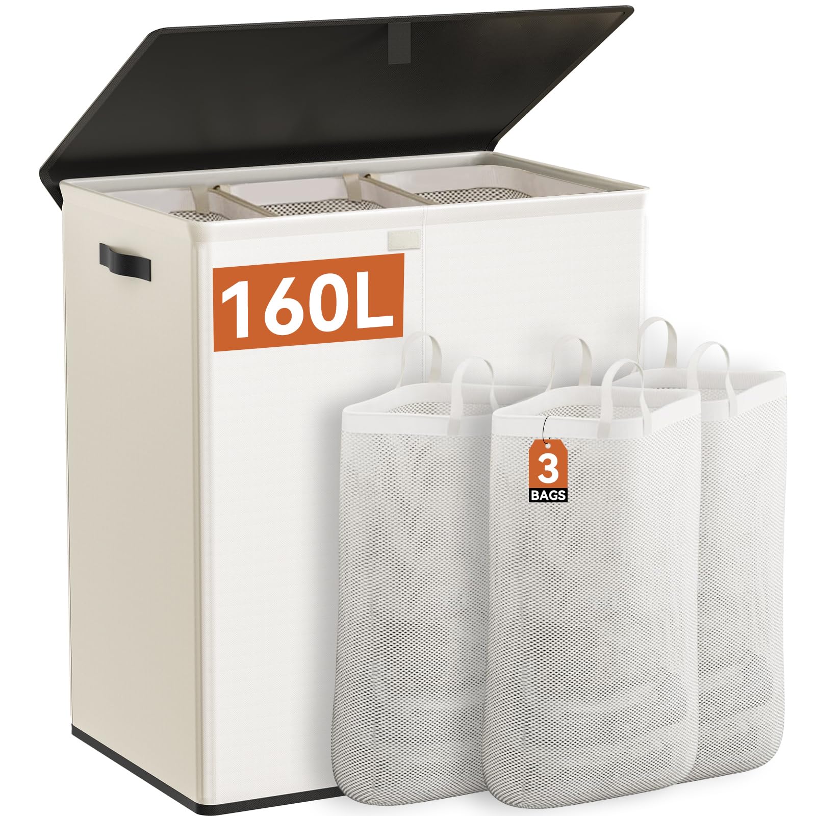 5 Best 3 Bag Laundry Sorter | Stop the Laundry Pileup