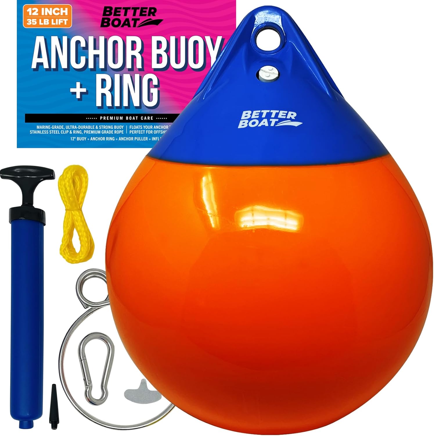 Vinyl Boat Mooring Buoy with Anchor Retrieval Ring Philippines | Ubuy