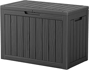 Amazon.com: Trygoal Caja de almacenamiento para 45 exteriores, caja de ...