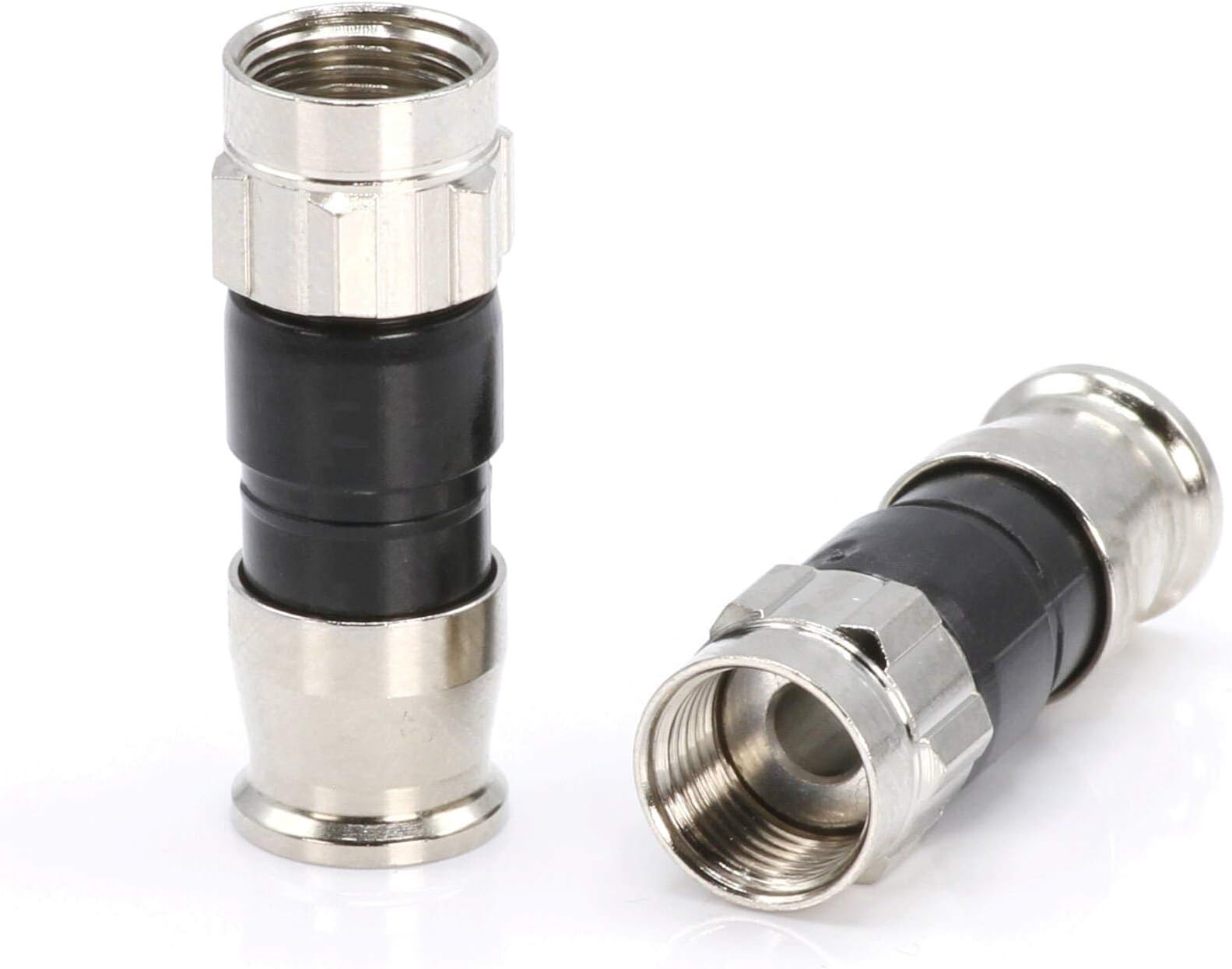 Amazon.com: THE CIMPLE CO Coaxial Cable Compression Fitting - 4 Pack ...