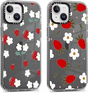 Amazon.com: Jumkook 2 Packs Phone Case for iPhone 13 / iPhone 14 6,1'', Cute Clear Transparent ...