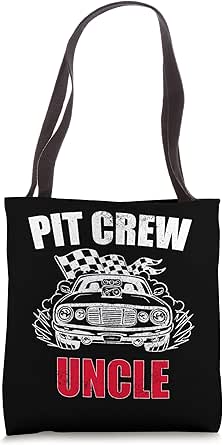 Amazon.com: PIT STOP CREW COSTUME GRAFIC Tote Bag : Clothing, Shoes ...