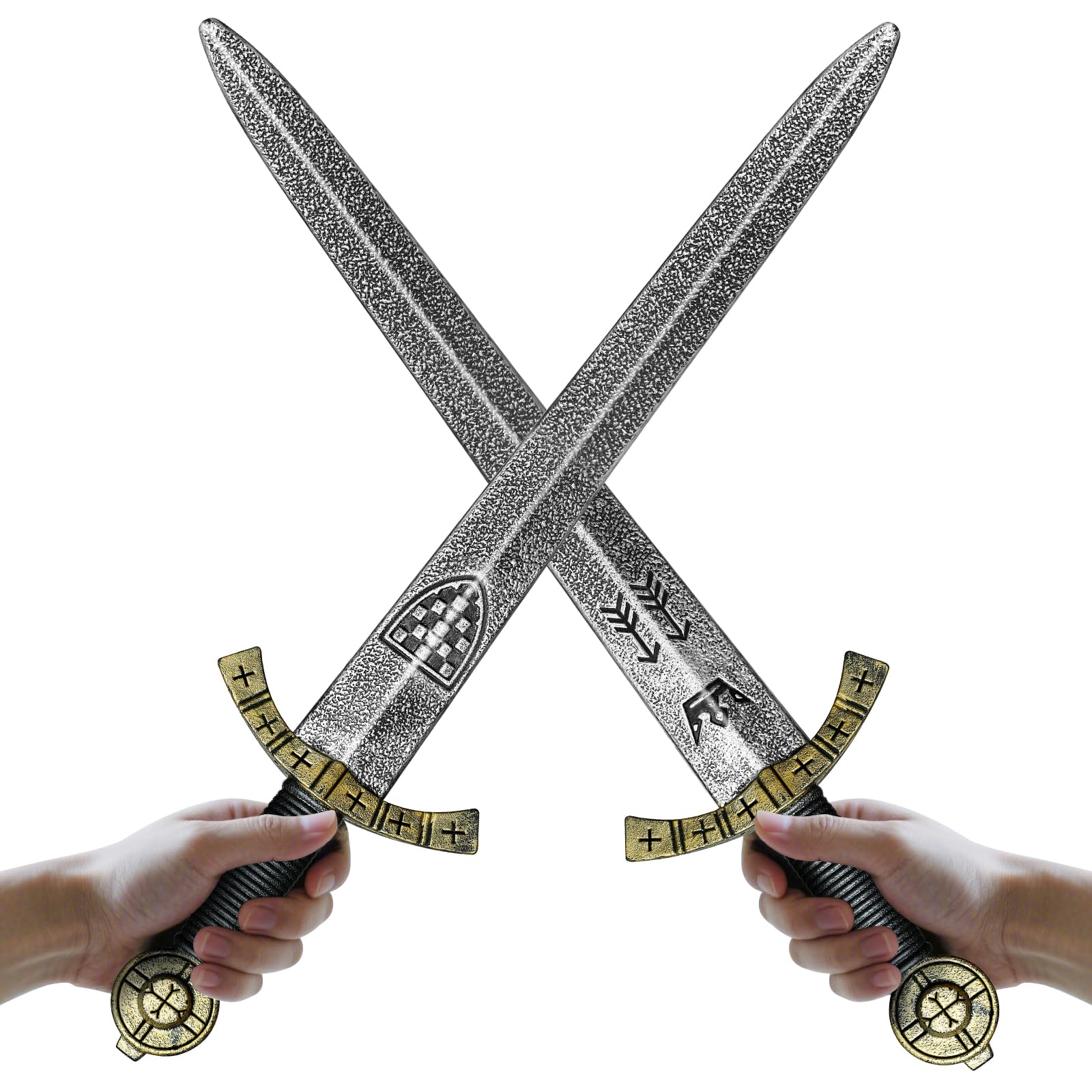 Snapklik.com : 2pcs Knight Toy Sword,Plastic Roman Sword For Medieval ...