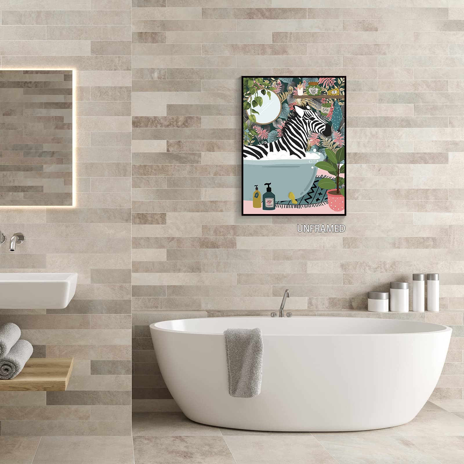Beautiful Zebra Bathroom Themes