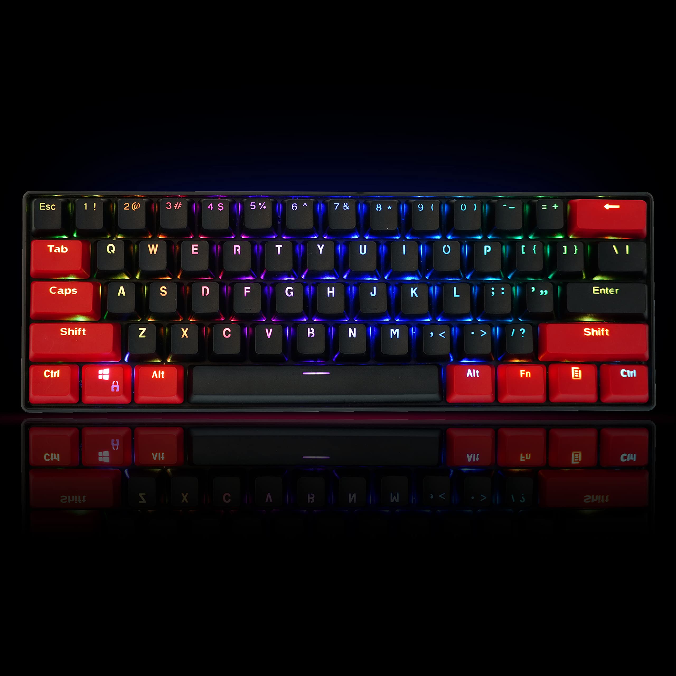 IOAOI PBT Keycaps 60 Percent, 61 Keycaps OEM Profile Keycaps Custom ...