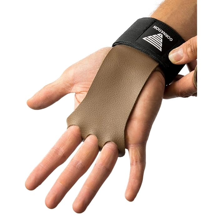 Buy GORNATION - 2 in 1 Pull Up Grips and Wrist Support - Gloves, Wodies ...