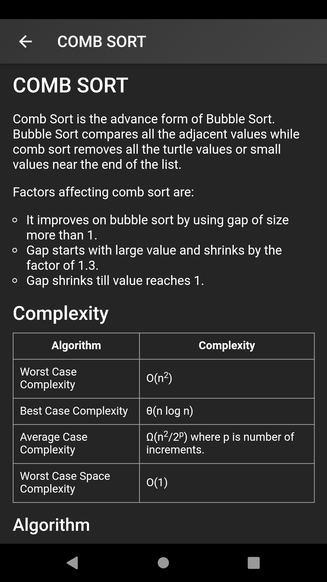 Learn Data Structures And Algorithms App On Amazon Appstore