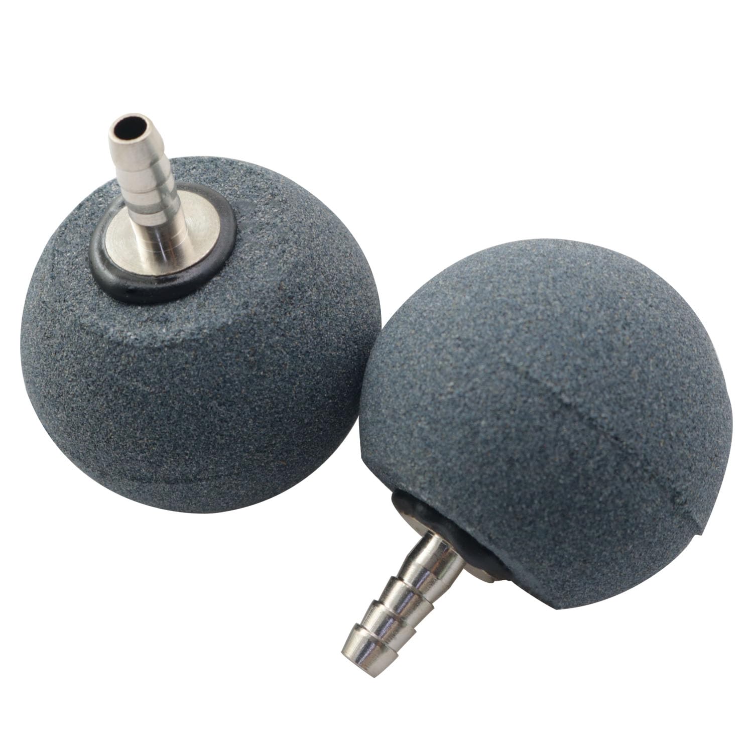 Snapklik.com : 2PCS Aquarium Air Stone Spherical Metal Connector 4x5CM ...