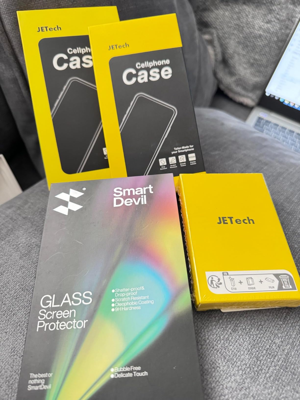 JETech Camera Lens Protector for iPhone 15 Pro 6.1-Inch and iPhone 15 ...