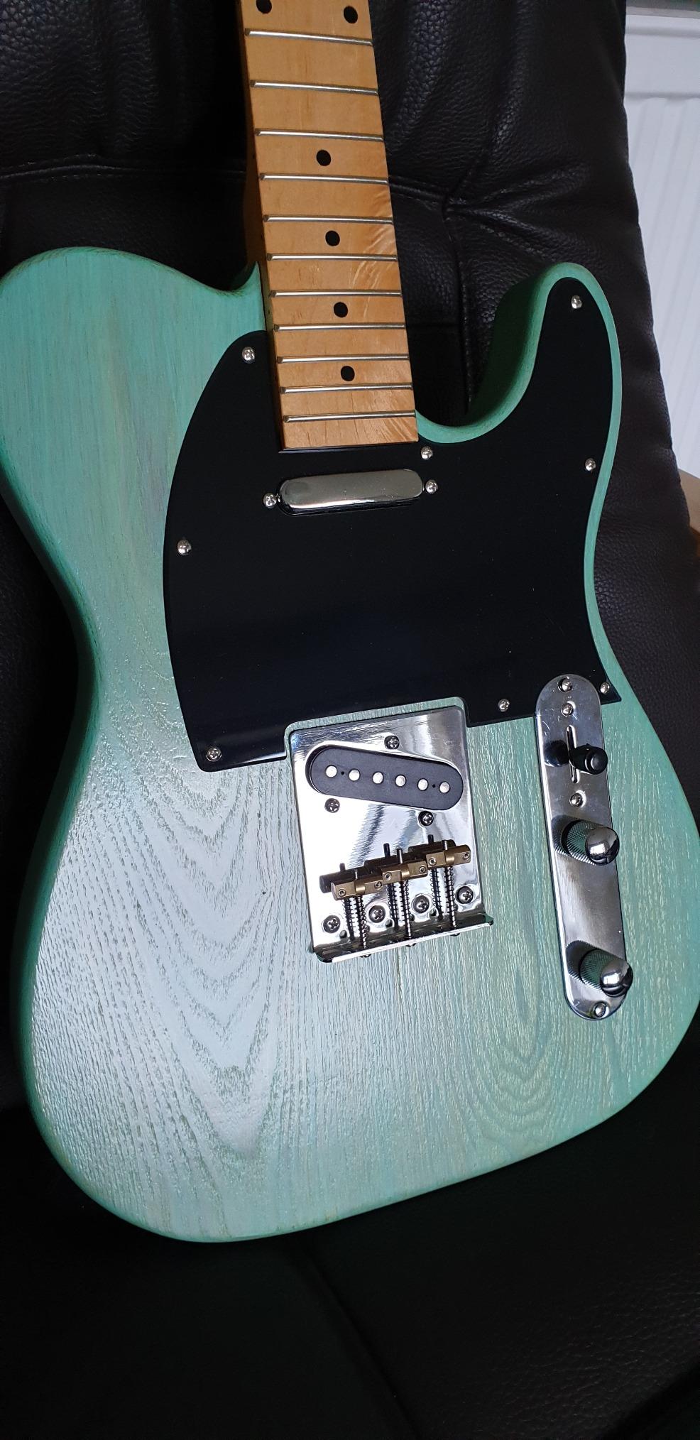 Tbest 3 Way Switch Loaded Chrome Plated Metal Prewired Tele Guitar ...