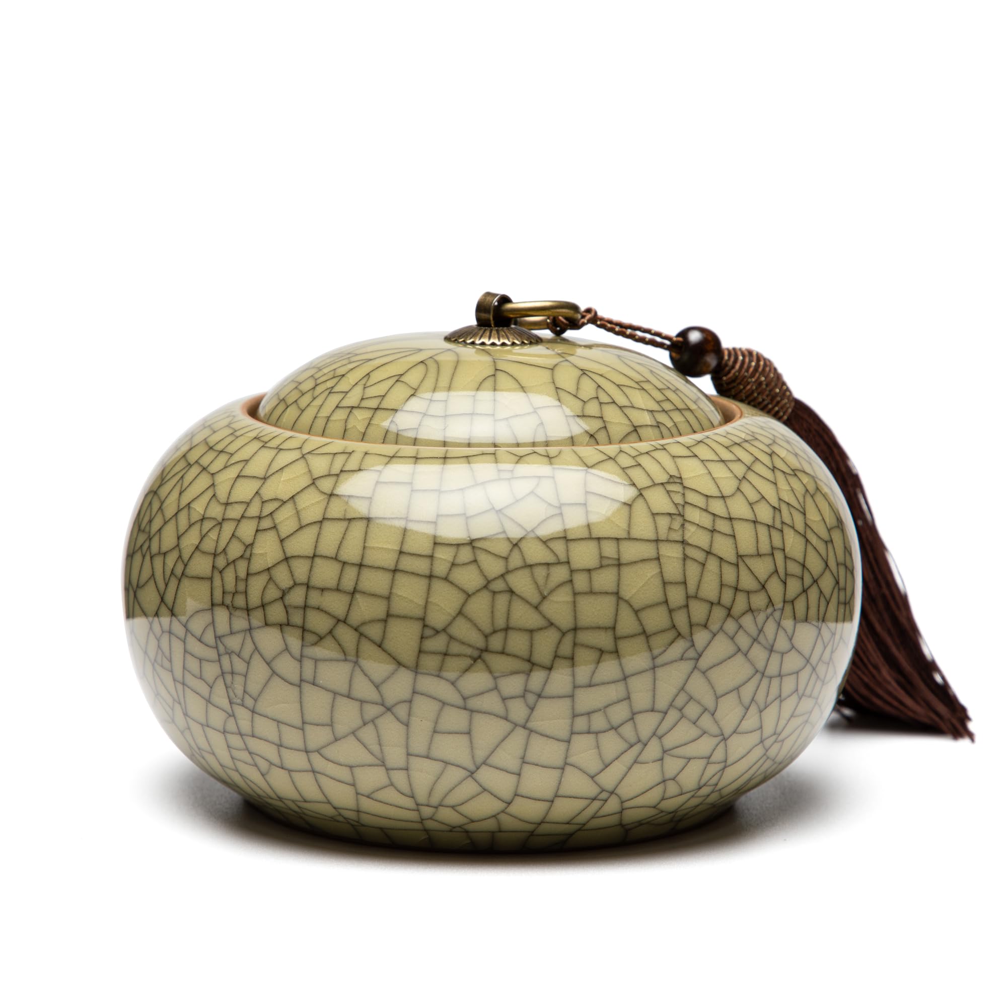 Amazon.com: SILINE Longquan Celadon Loose Tea Storage Jar, 20 oz/600ml ...