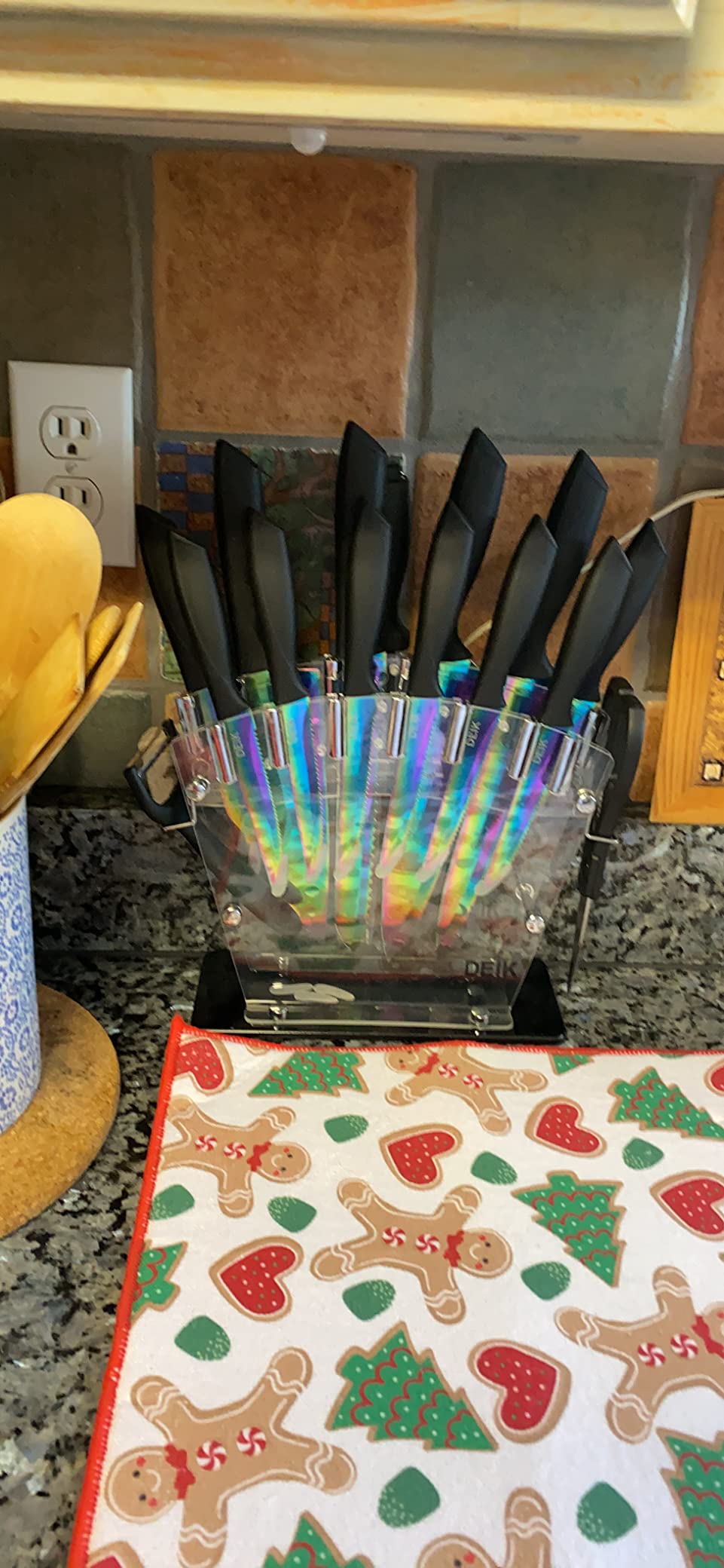 $7/mo - Finance Knife Set, 16 PCS High Carbon Stainless Steel Kitchen ...