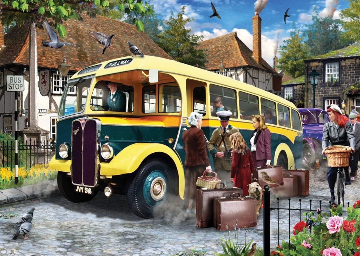 Jumbo, Falcon de luxe – Catching The Bus, Jigsaw Puzzles for Adults ...