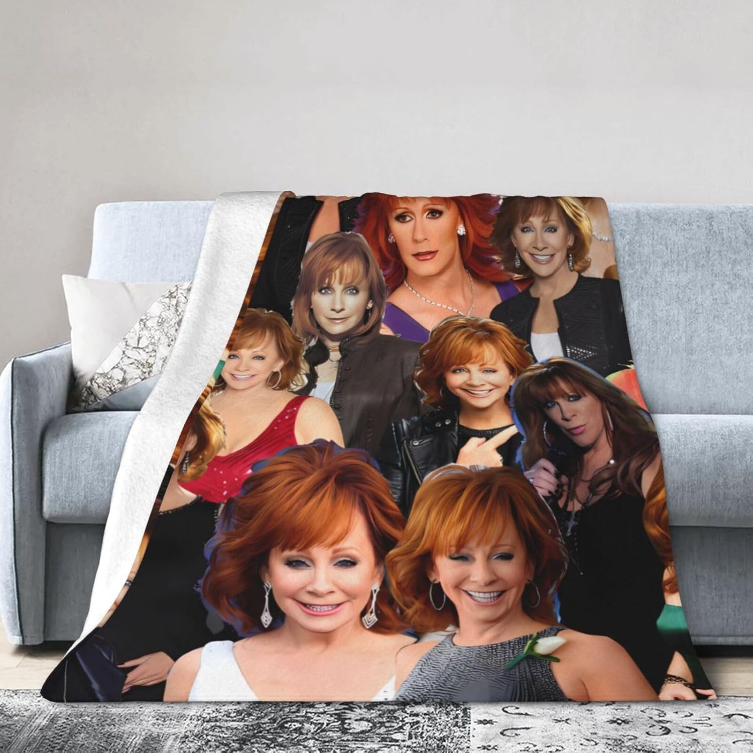 Amazon.com: Reba Singer Mcentire Blanket Super Soft Throw Blanket ...
