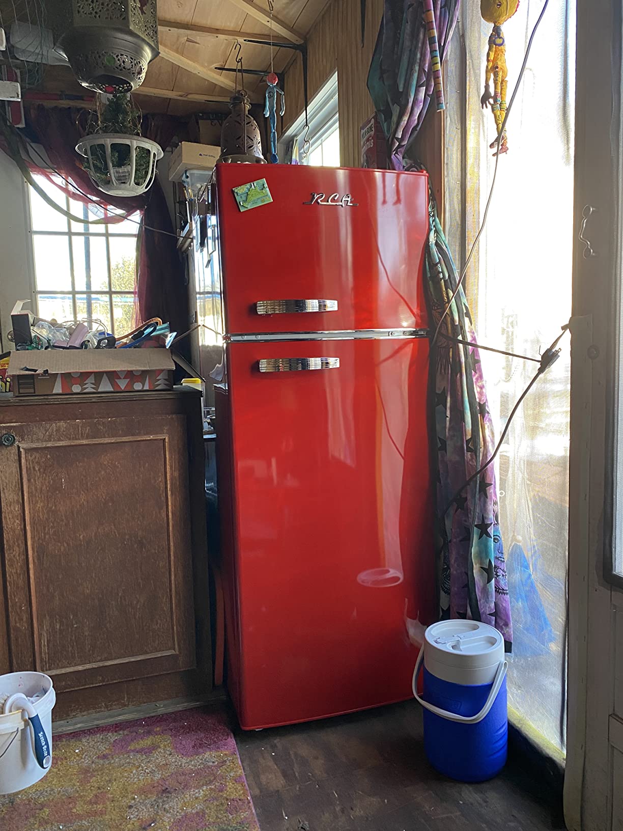 $18/mo - Finance RCA RFR786-BLUE 2 Door Apartment Size Refrigerator ...