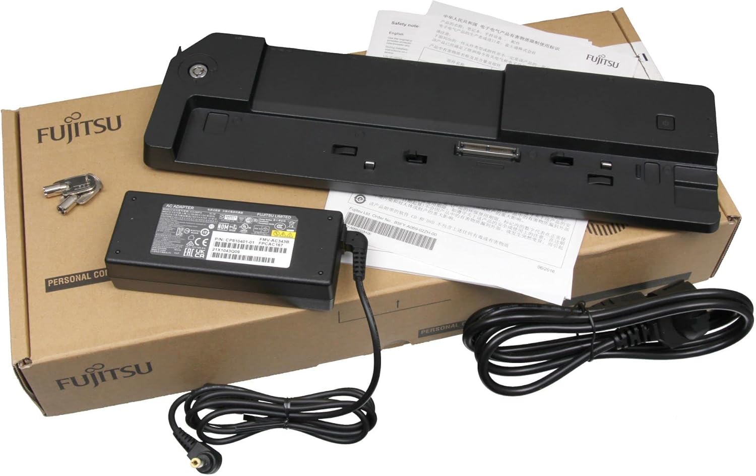 Fujitsu LifeBook U749 FPCPR364 Docking Station with Power Supply 90 W ...
