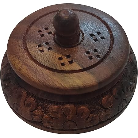 Buy Vk Store Wooden Sindur Dabbi box Kumkum box Shringar box Sindoor ...
