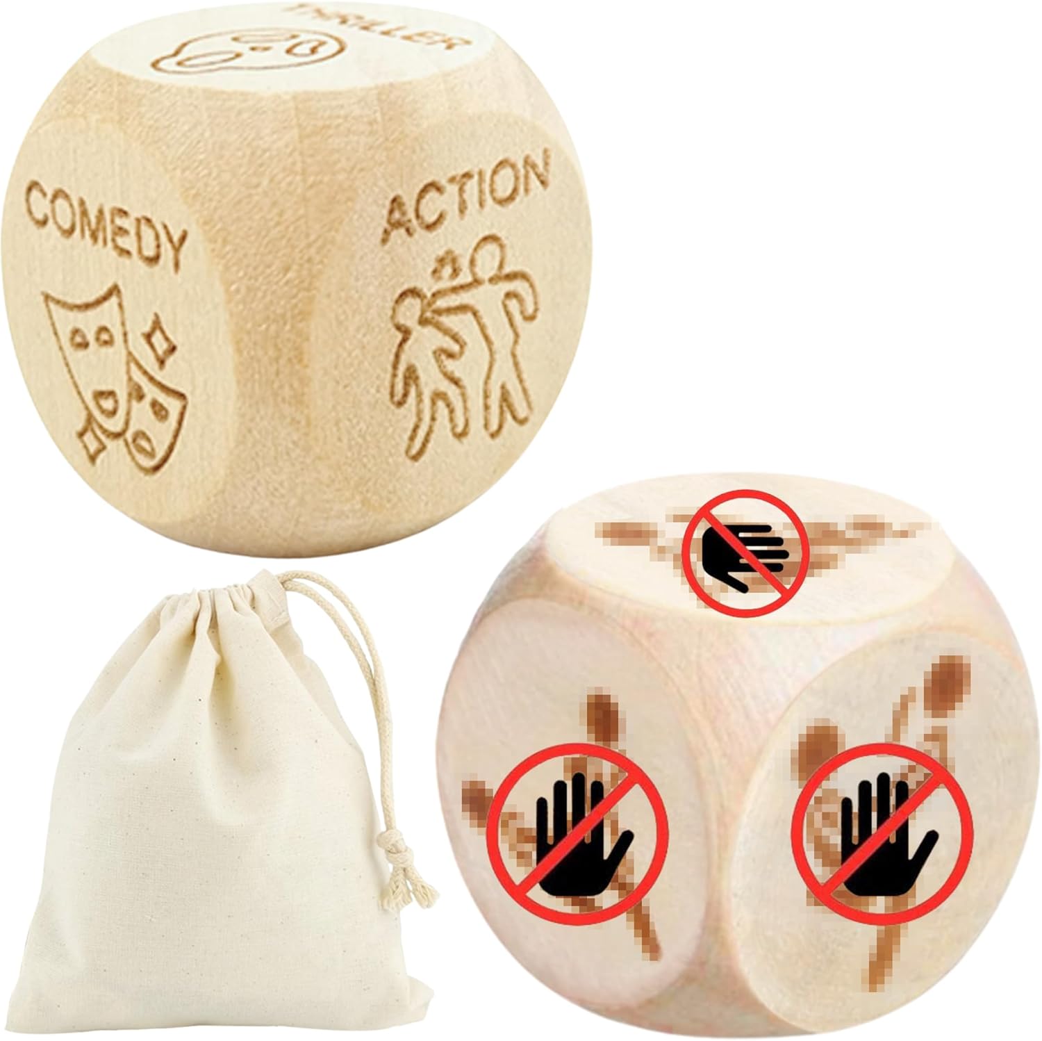 Amazon.com: Date Night Dice for Couples, Anniversary Wooden Gifts, Love ...