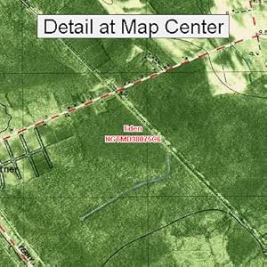 Amazon.com : USGS Topographic Quadrangle Map - Eden, Maryland (Folded ...