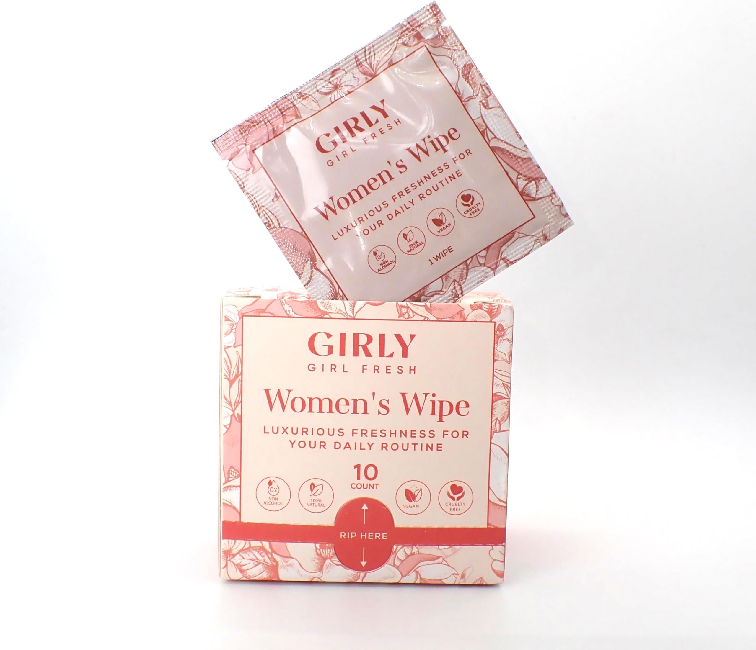 Amazon.com: Feminine Wipes for Women - Clear Water 30 Wipes for Women ...