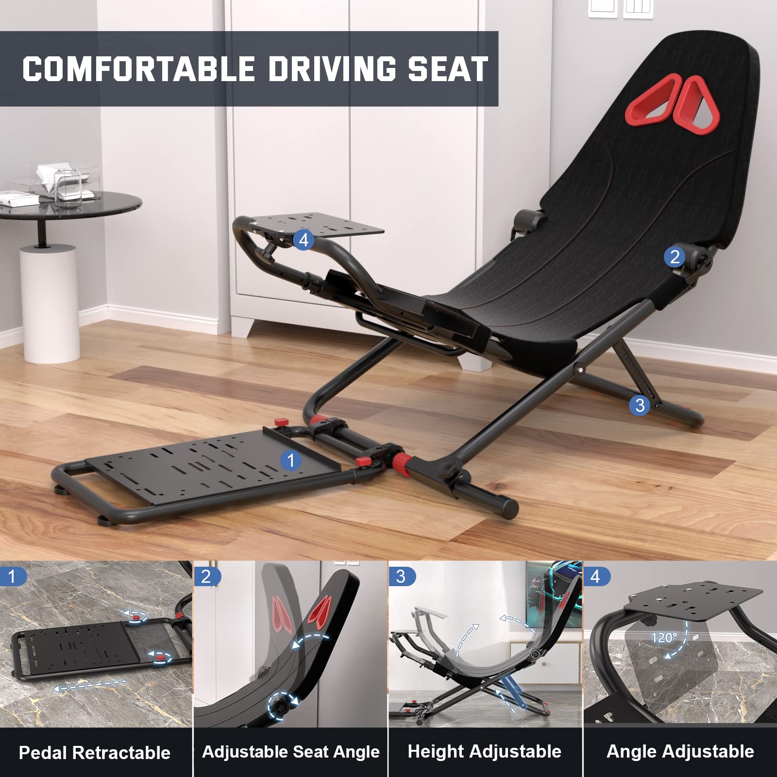 Snapklik.com : RACGTING Racing Simulator Cockpit For G920 G29 G923 ...