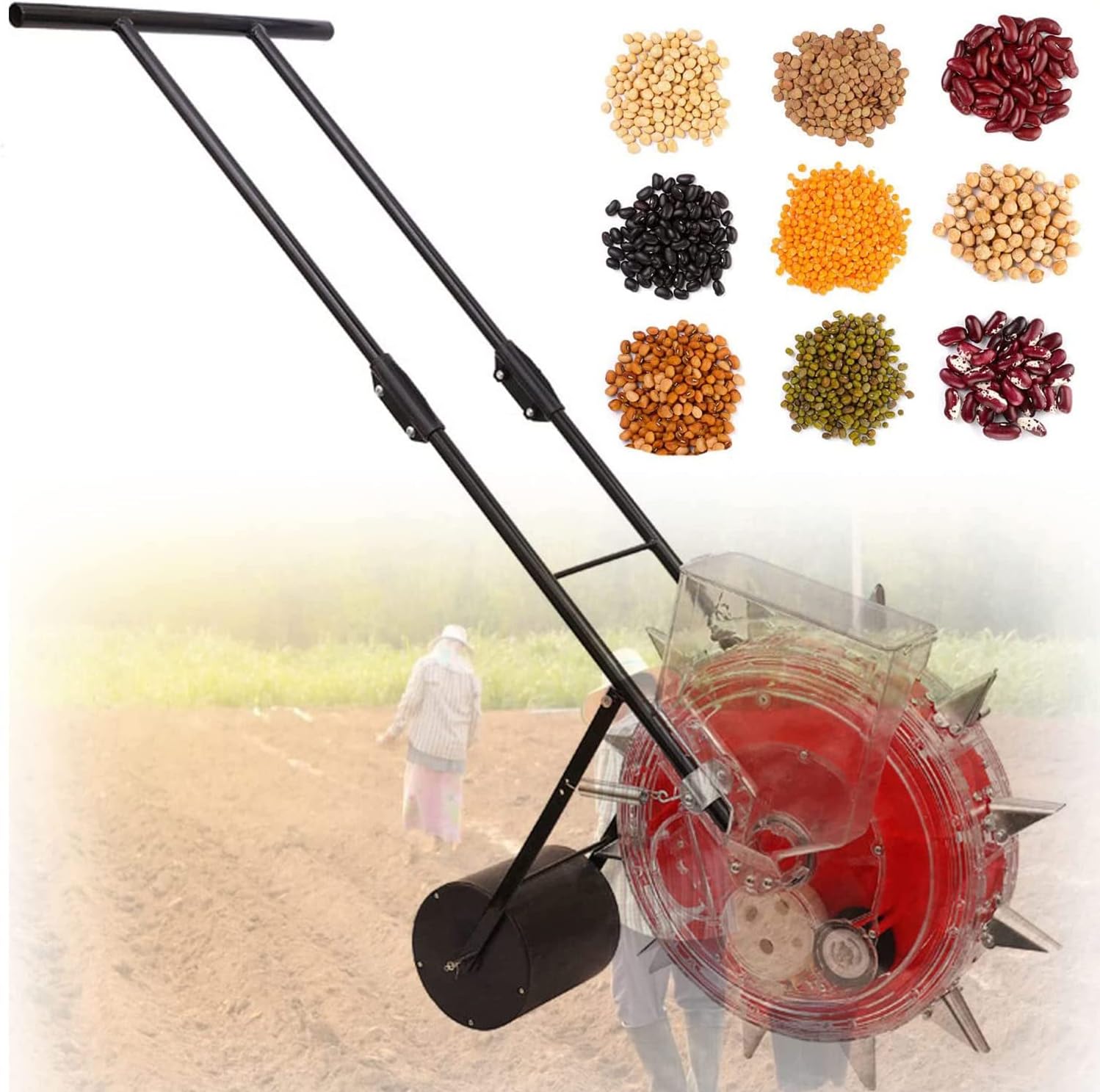 Amazon.com: Multi-Function Spreaders, Hand-Push Roller Seeder, Lawn ...