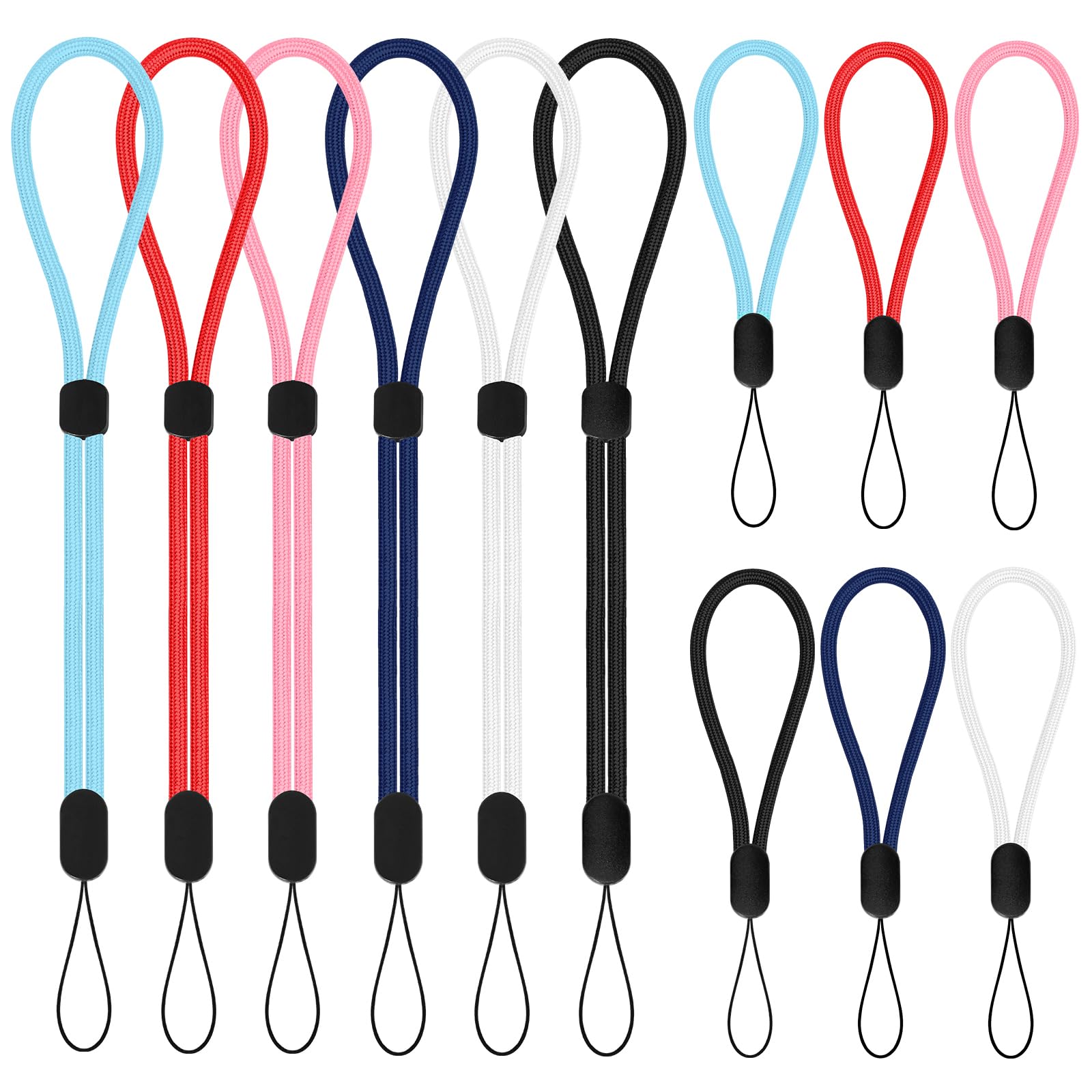 Amazon.com: Hovmwey Wrist Strap Lanyard, 12 Pack Adjustable Wristlet ...