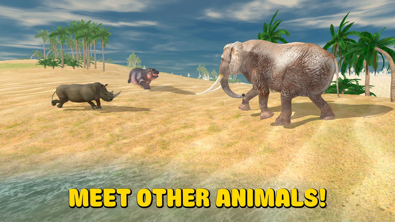 Wild African Elephant Survival Simulator 3D - App on Amazon Appstore