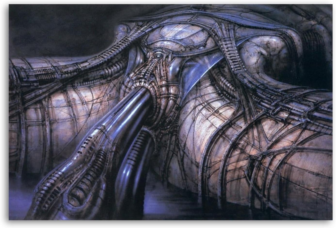 Amazon.com: Erotomechanics VIII - H R Giger Poster Decorative Painting ...