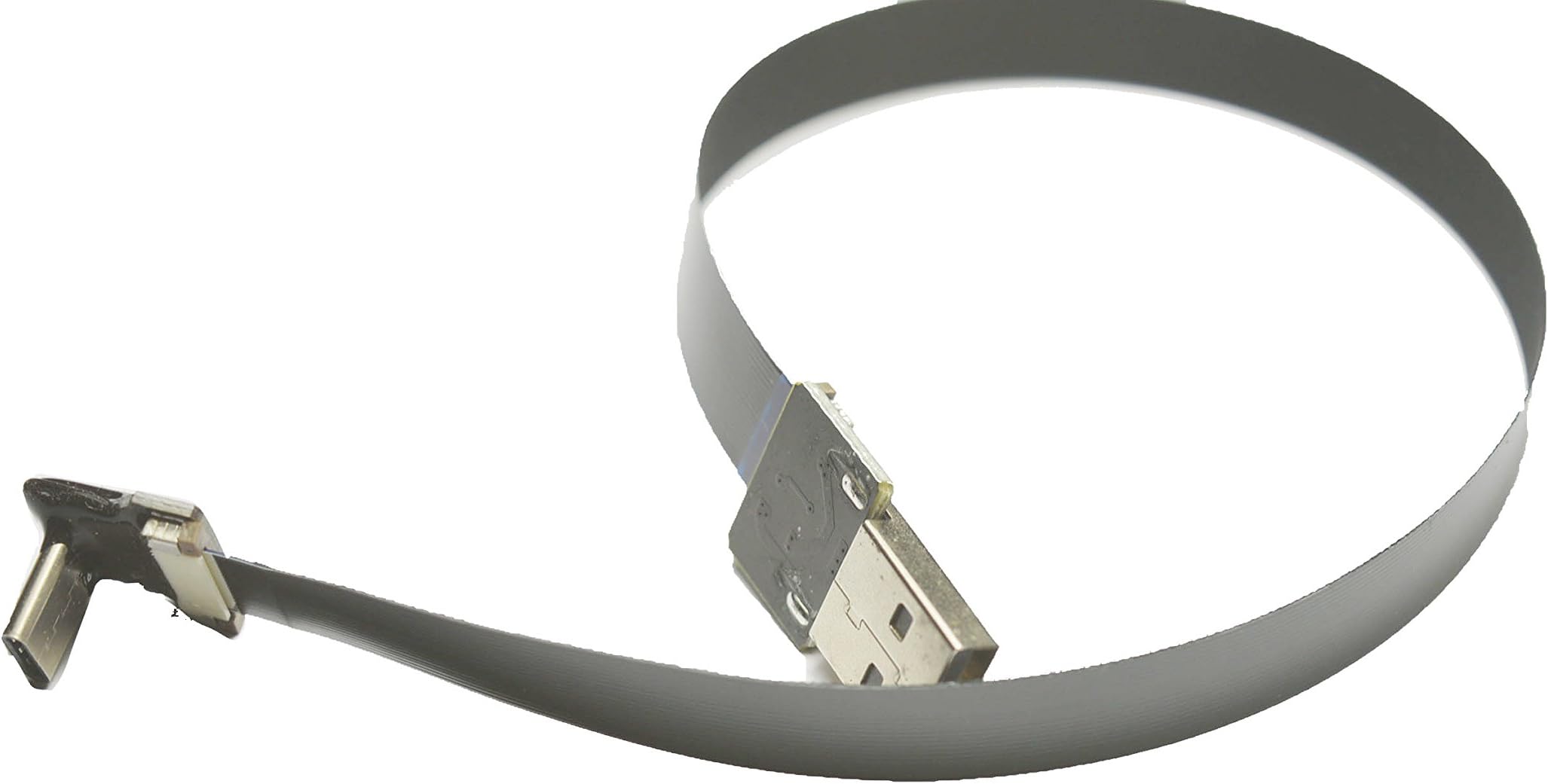 Amazon.com: Permanent Short Black FFC USB C FPV Flat Slim Thin Ribbon ...