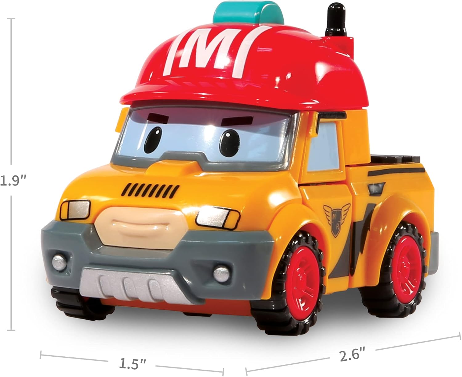 Buy Robocar Poli, Mark DIE-CAST Metal Toy Cars, Mountain Pickup Truck ...