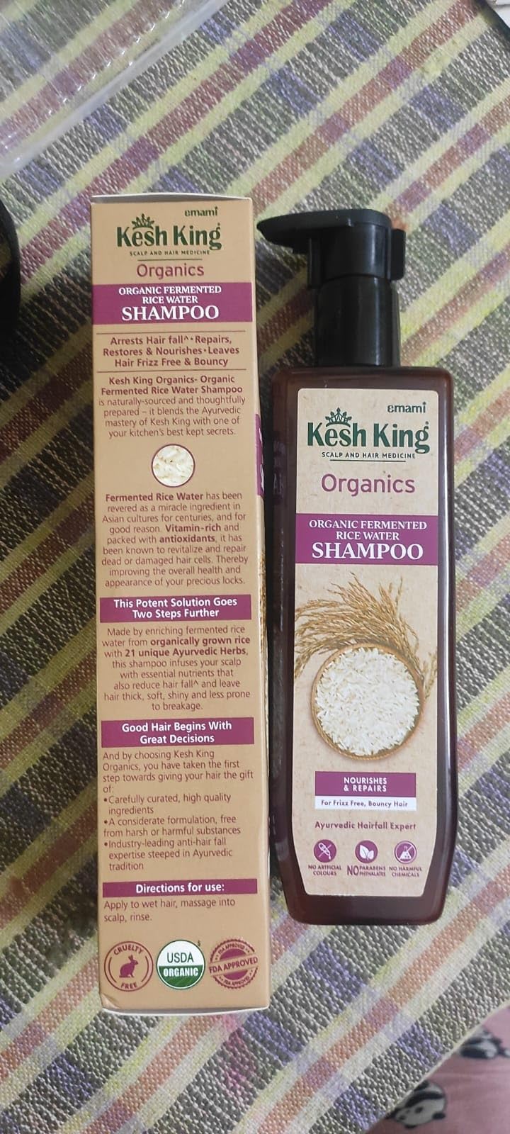 Buy Kesh King Organics- Organic Coconut Milk Shampoo |Intense Hydration ...