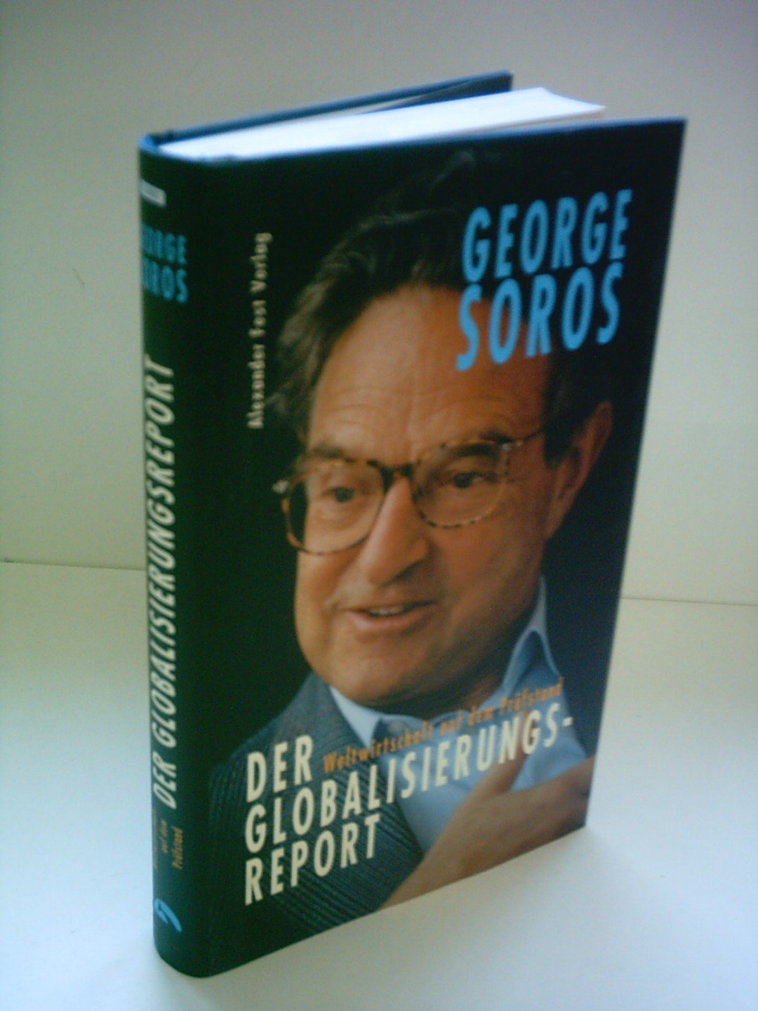 Amazon.com: Der Globalisierungsreport: 9783828601840: George Soros: Books