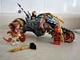 Amazon.com: LEGO NINJAGO Cole’s Dirt Bike 70672 Building Kit (212 ...