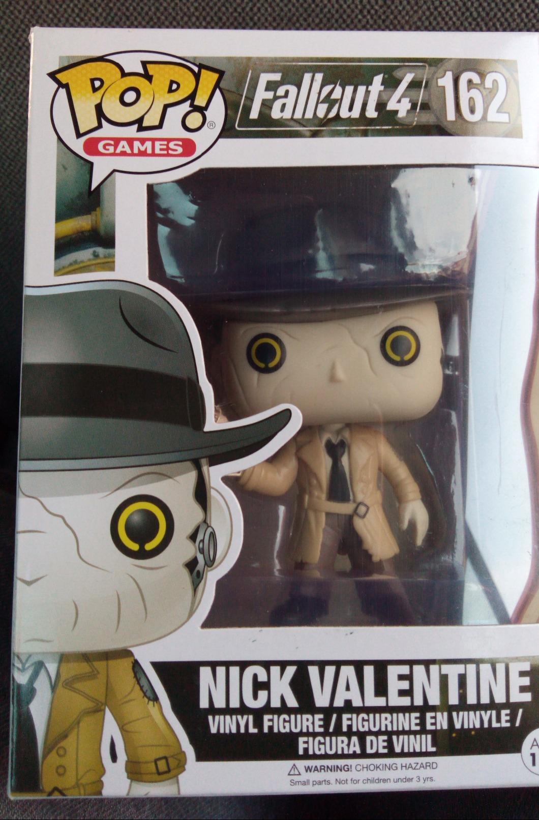 Amazon.com: Funko POP Games: Fallout 4 Nick Valentine Toy : Toys & Games