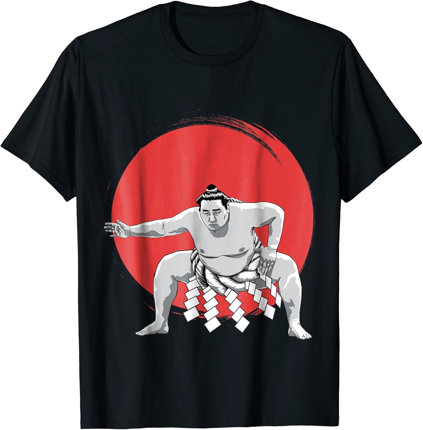 Amazon.com: Japanese Sumo wrestler tshirt Japan anime t-shirt ...