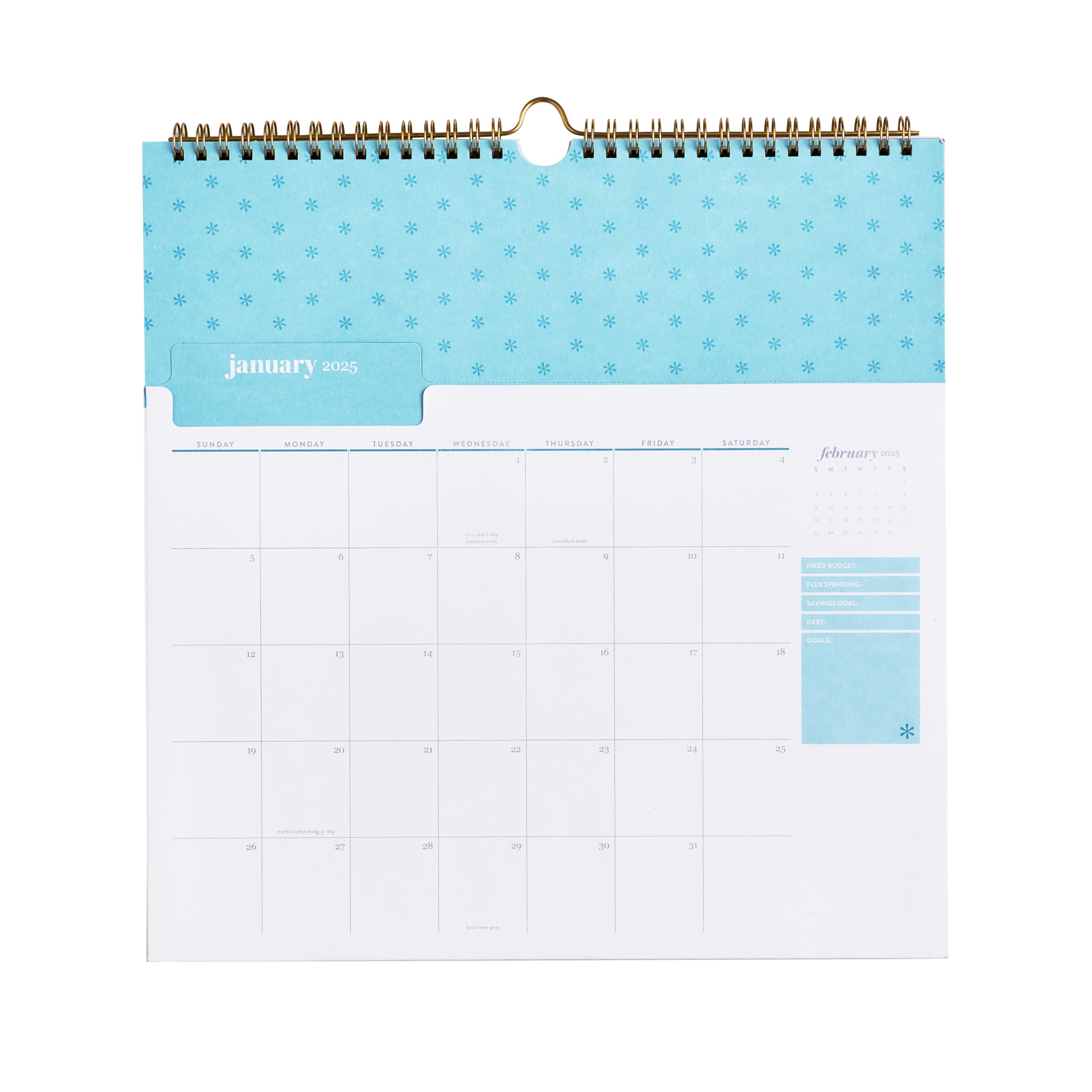 Amazon.com: Erin Condren Budget File Folder Calendar (Jan-Dec 2025 ...