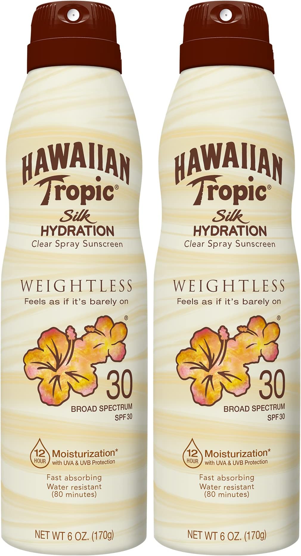 Amazon.com: Hawaiian Tropic Everyday Active Clear Spray Sunscreen SPF ...