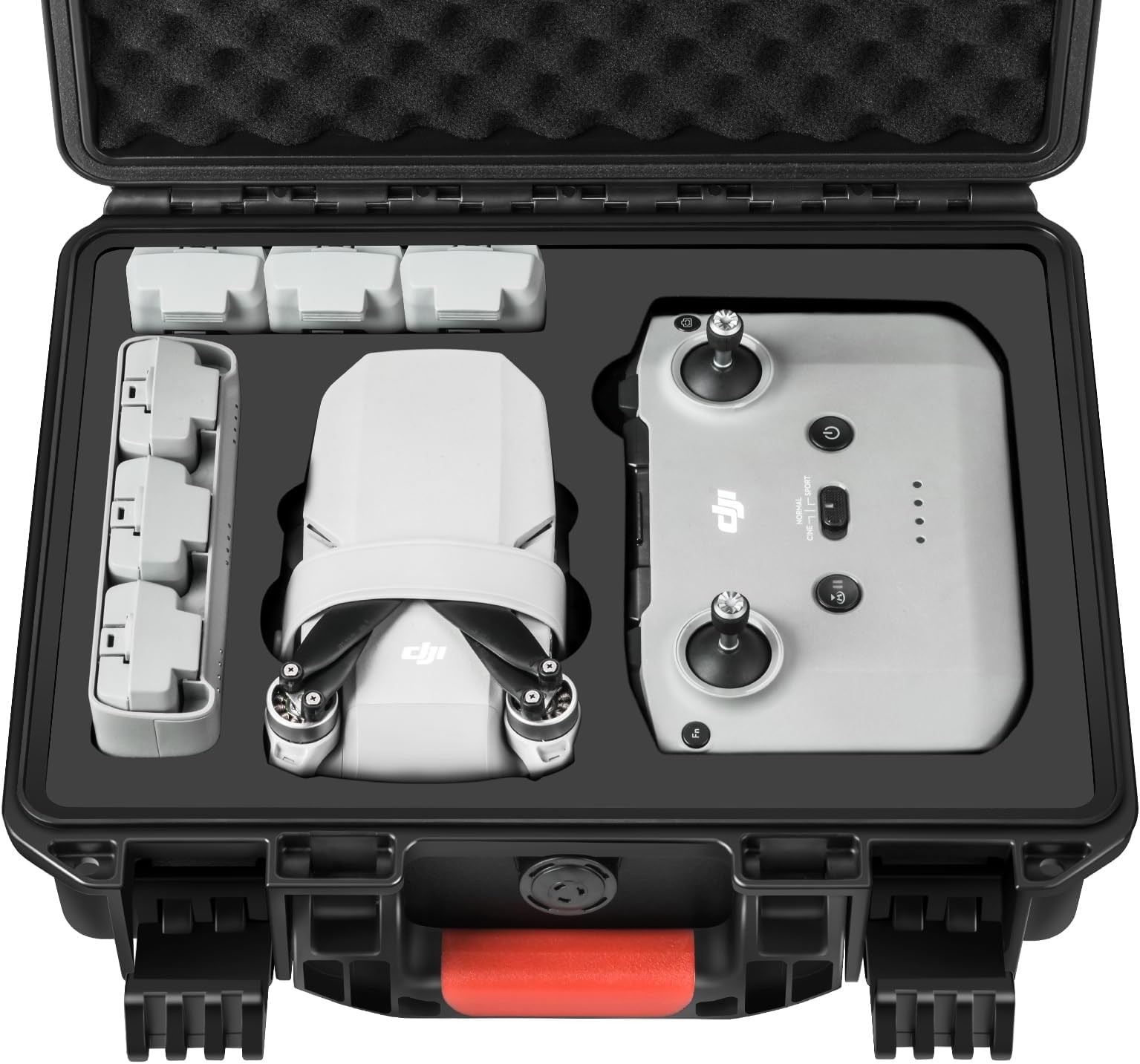 Amazon.com: Drone Case for DJI Mini 4K: Waterproof Hard Travel Cases ...