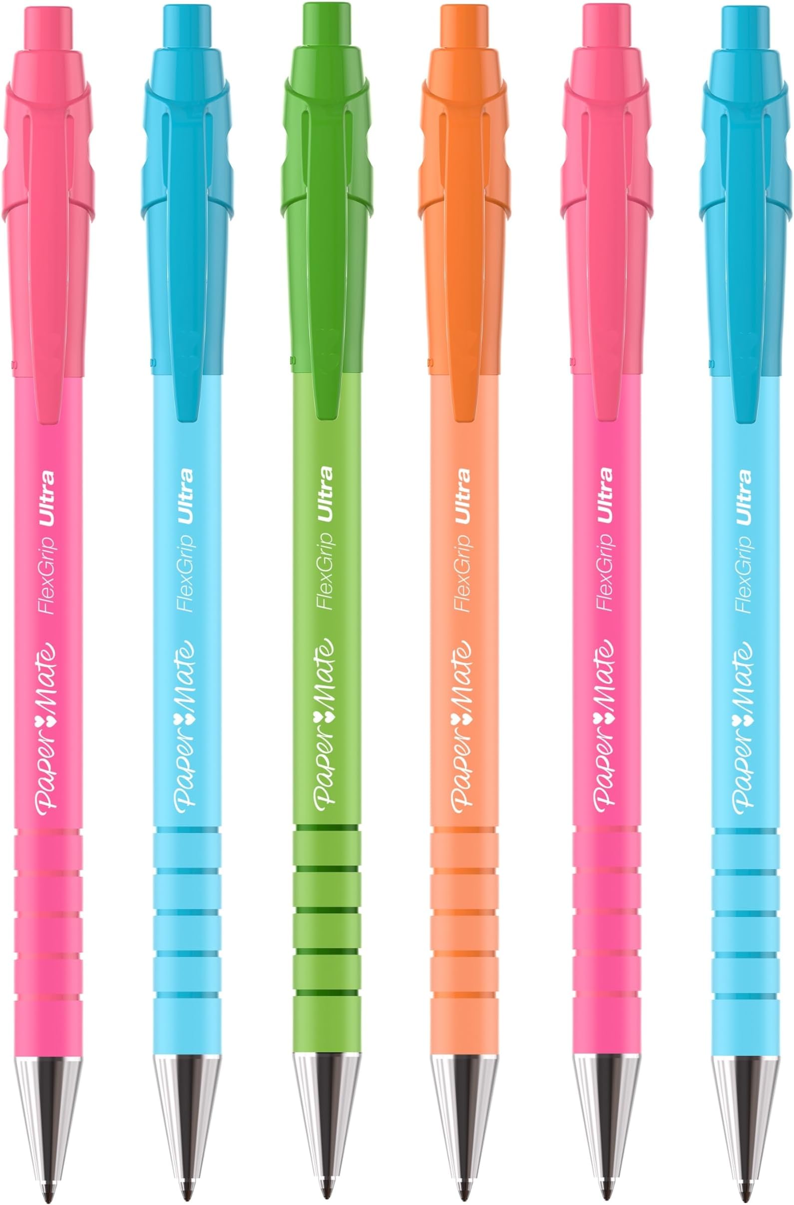 Paper Mate Flexgrip Ultra Retractable Ballpoint Pens | Medium Point ...