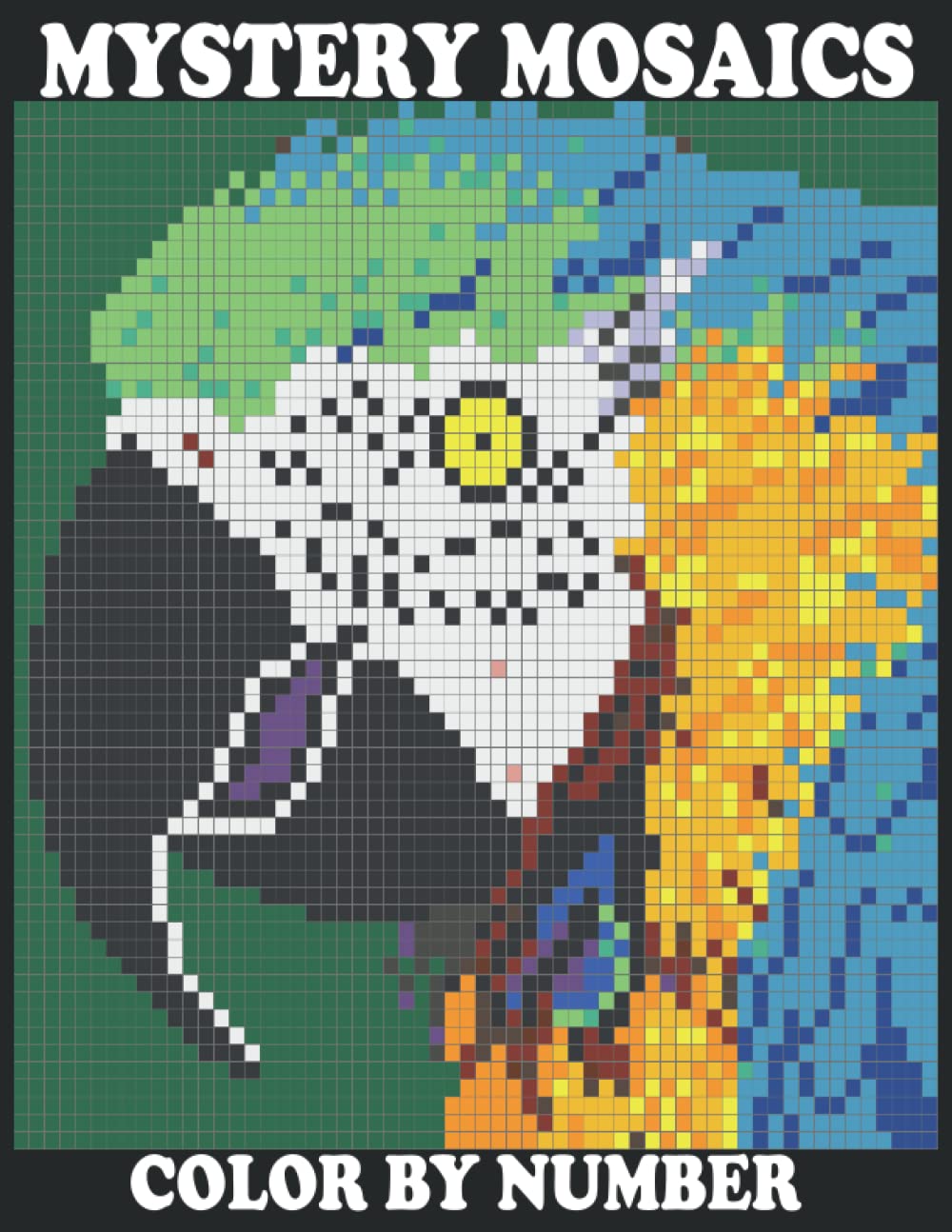 Mystery Mosaics Color By Number Hidden Pictures Pixel Art Color ...