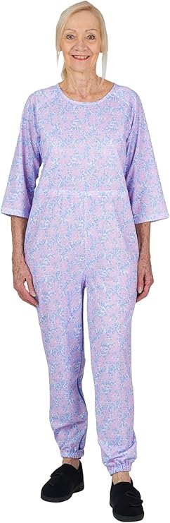 Amazon.com: Ovidis Dementia Clothing - Alzheimers Anti-Strip Jumpsuit ...