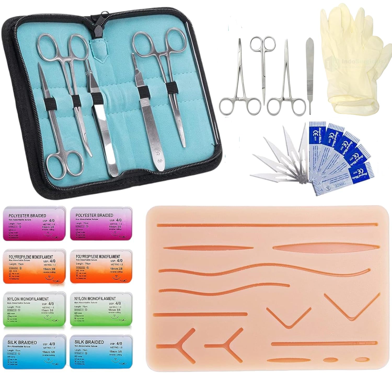 felthouse Suture Practice Kit Suturing Practice Kit Suture Pad Suturing ...
