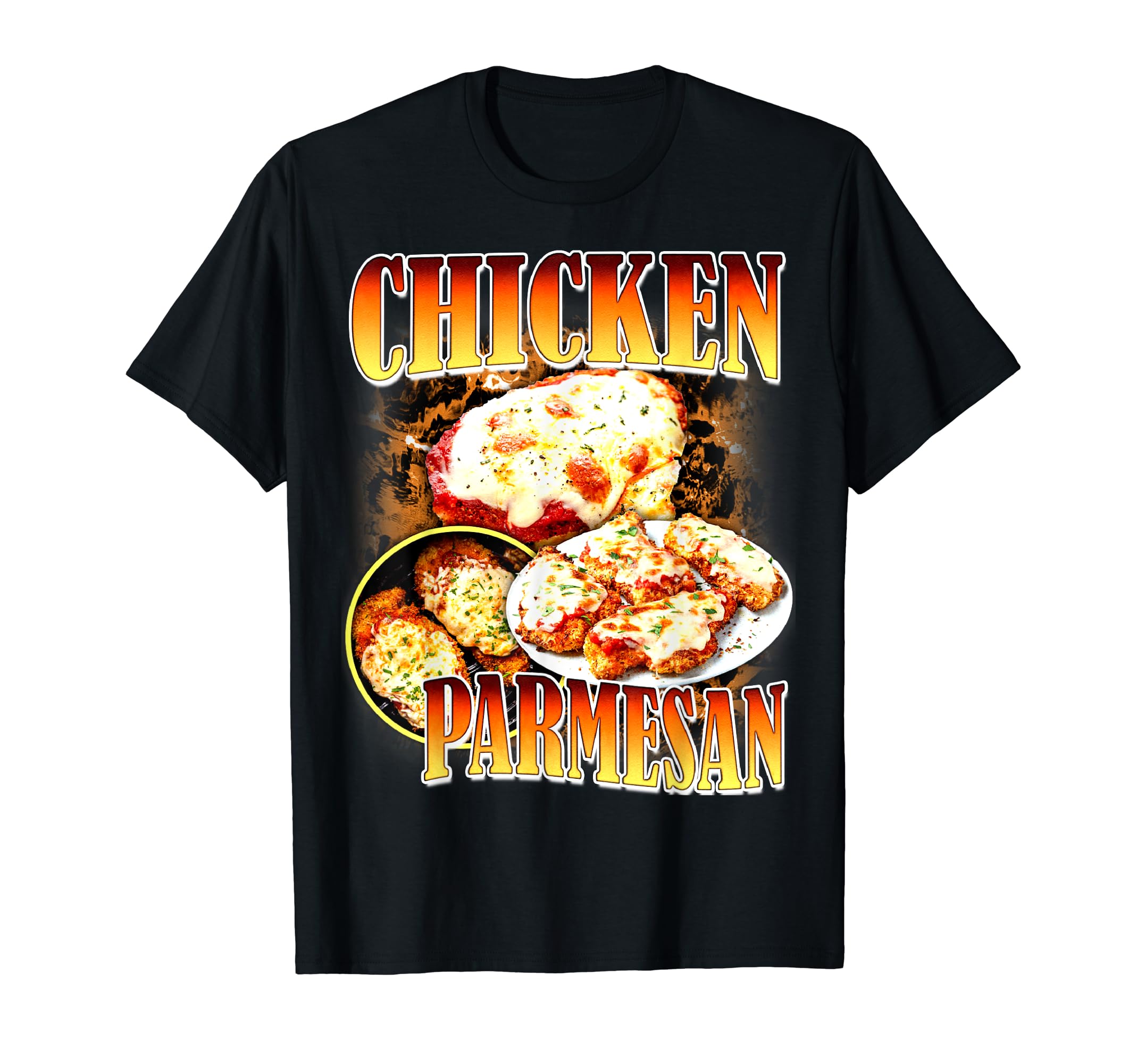 Amazon.com: Chicken Parmesan Bootleg Rap Style Vintage 90s Italian Food ...