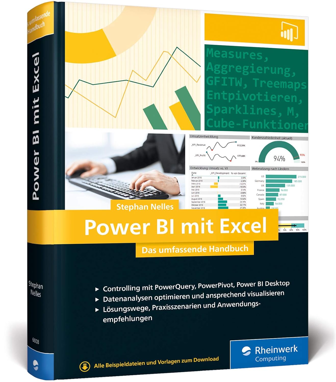 Amazon.com: Power BI mit Excel: Das umfassende Handbuch. Controlling ...