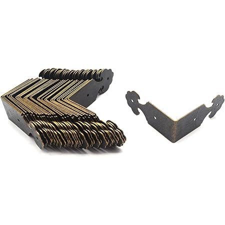 Amazon.com: T Tulead Metal Corner Brackets Furniture Corner Protector ...