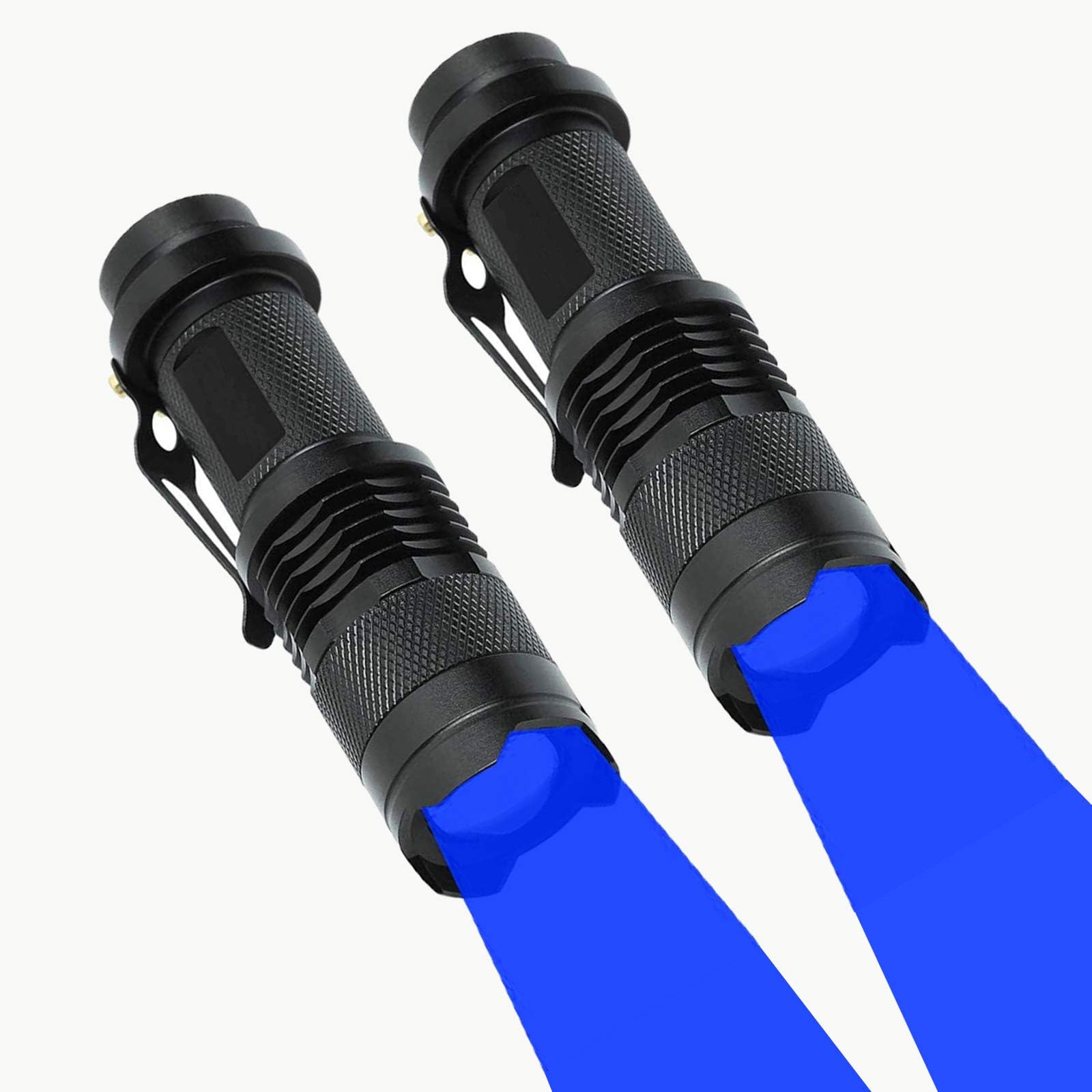 YZYOE Rechargeable Blue Light Flashlight, Blood Light Observation, 3 ...