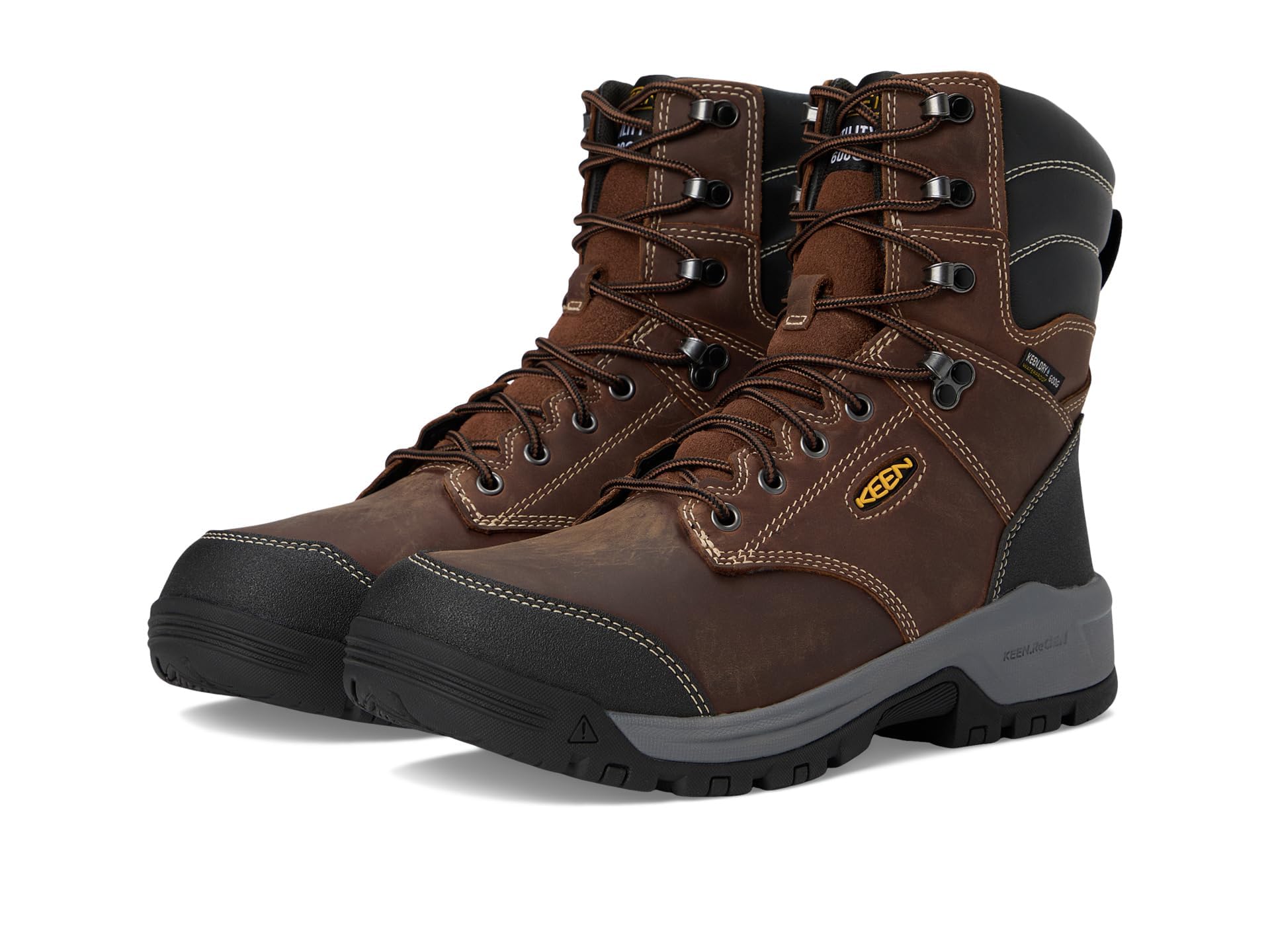Amazon.com | KEEN Utility Men's Evanston 8" Soft Toe Waterproof ...